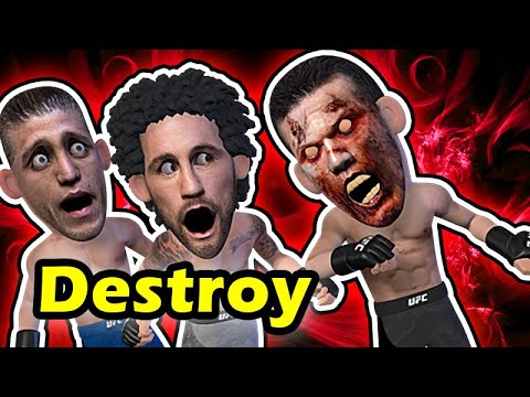 The Korean Zombie Finishes Frankie Edgar who replaced Ortega - YouTube