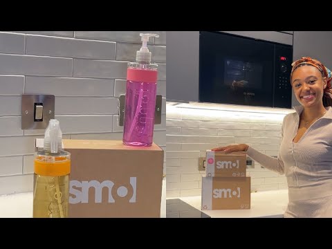 SMOL eco-friendly kitchen cleaning products unboxing and review || eco-friendly living, home making