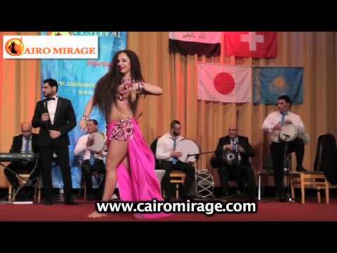CAIRO MIRAGE-2016 INTERNATIONAL BELLYDANCE FESTIVAL OPENING KRISTINA KOZHUL