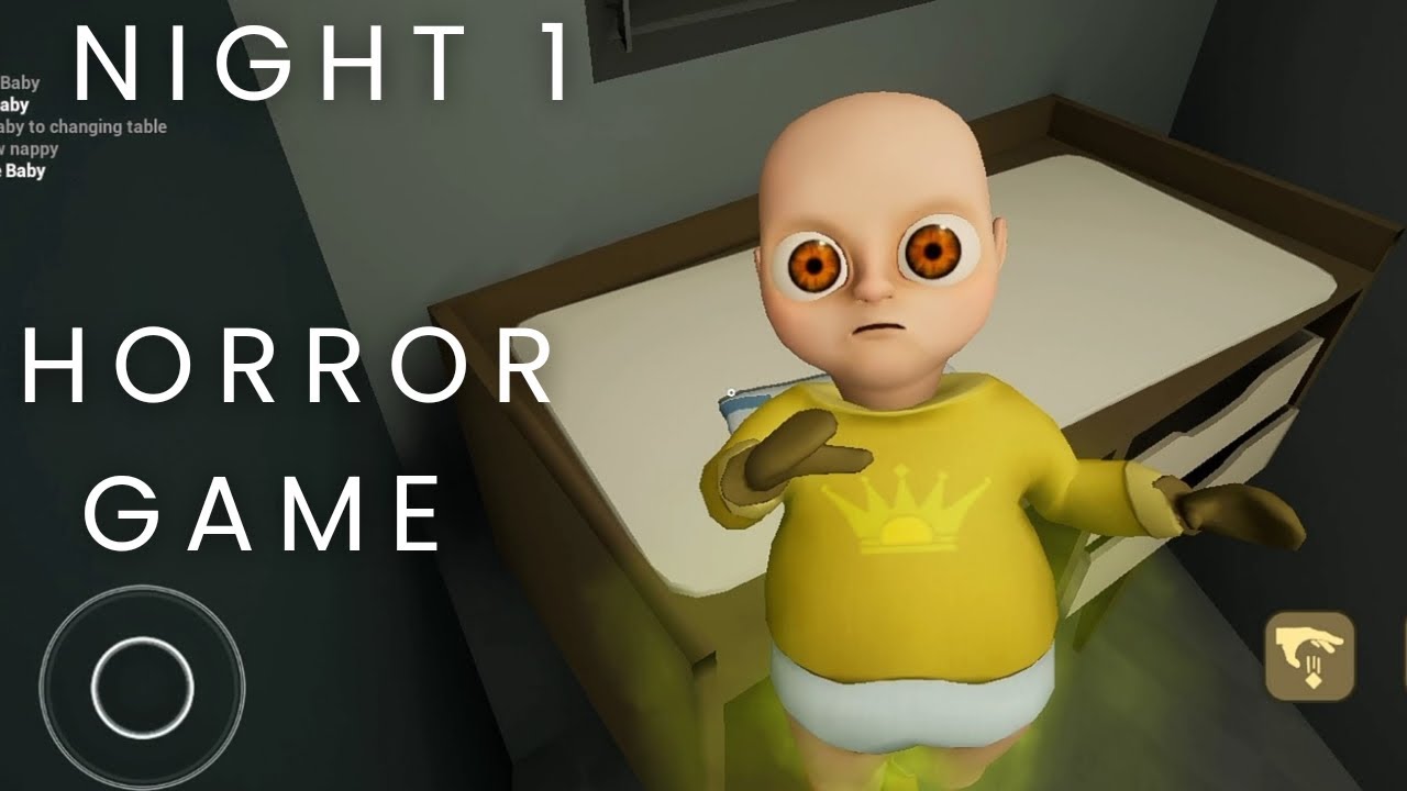 The baby in yellow Horror game - YouTube