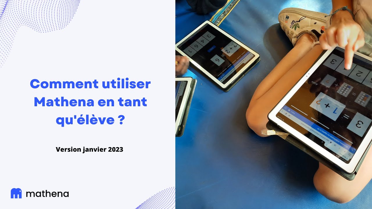Comment utiliser Mathena en tant qu'élève ? - YouTube