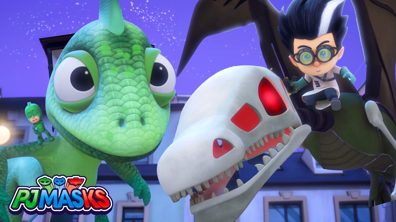 Romeo’s Giant Lizard Plan!🦎 PJ Masks Full Episodes 🦸 Superhero Cartoons ...