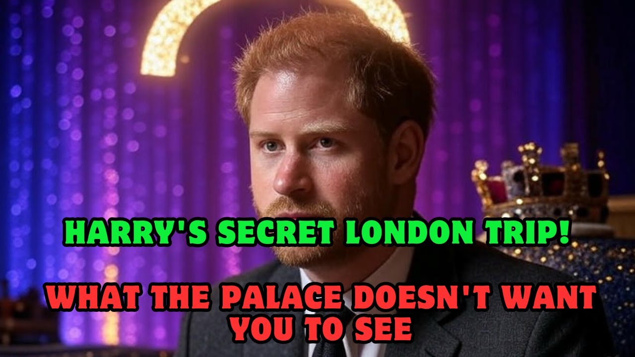 Prince Harry Caught on Doorbell Cam in London – What’s He Hiding? - YouTube