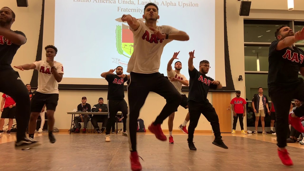 Lambda Alpha Upsilon, Xi Chapter Meet The Greeks 2019 - YouTube