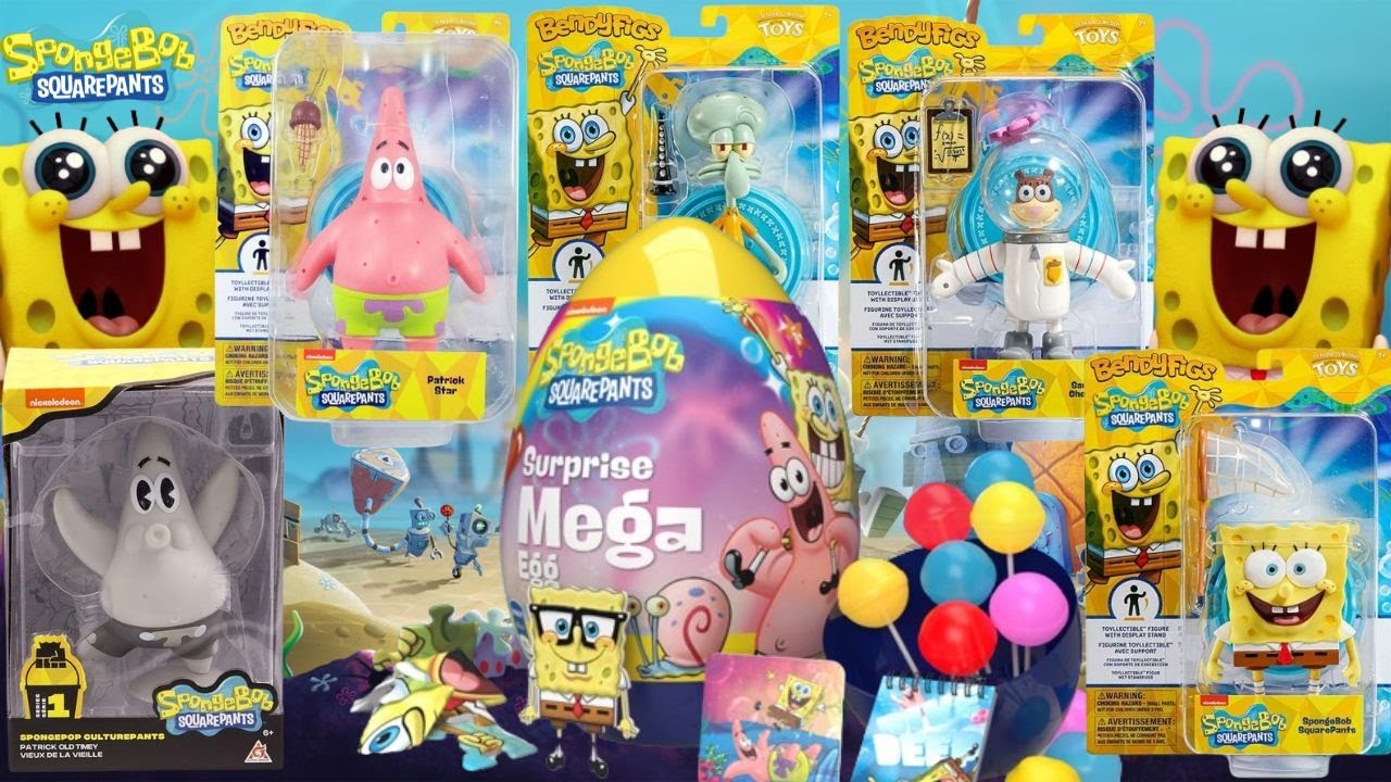 Spongebob | new release toys collection | unboxing and review - YouTube