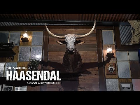 The Making of The Boer & Butcher Saloon - Haasendal - YouTube