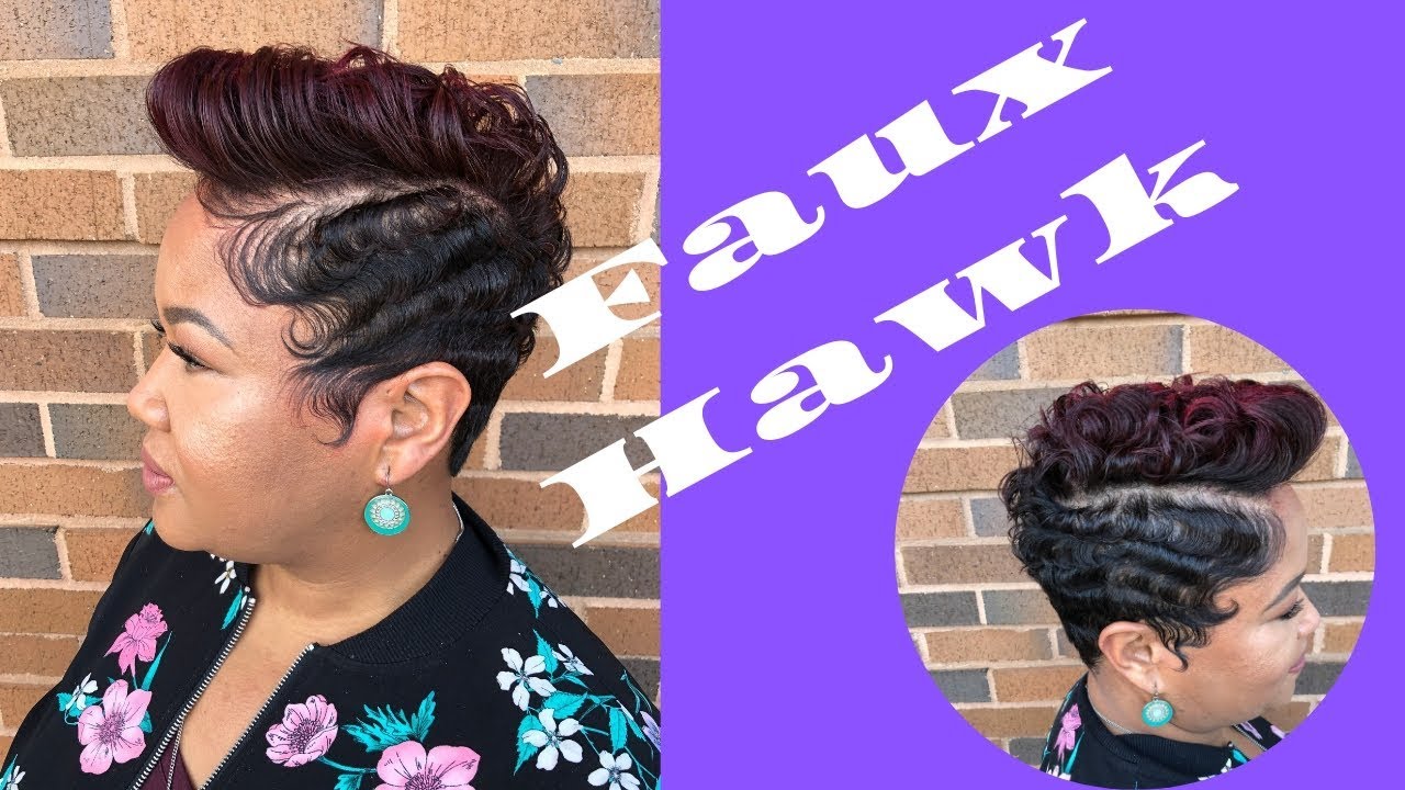 Faux Hawk and Waves @CRAZYABOUTANGEL - YouTube