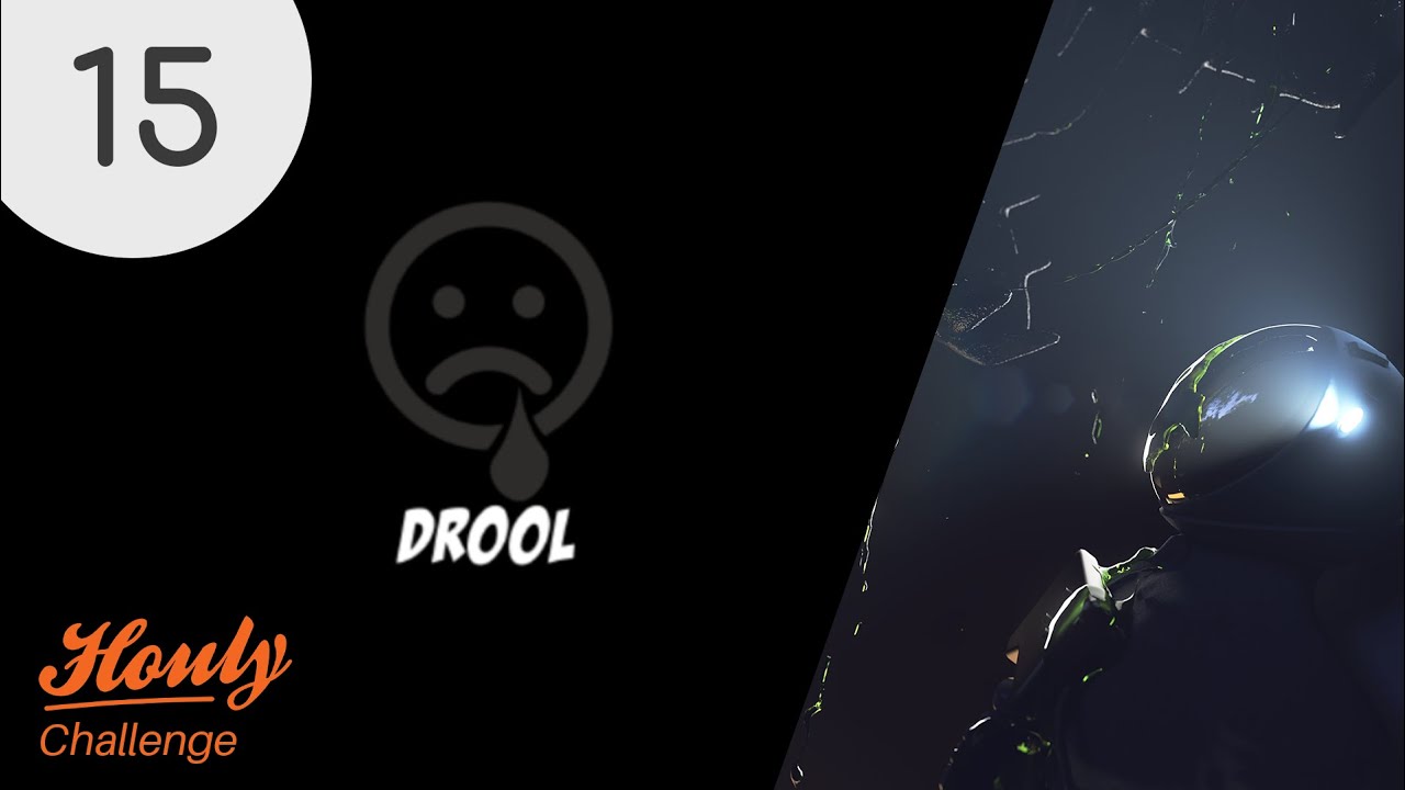 HOULY Challenge - Day 15: Drool (31 Days of VFX) - YouTube