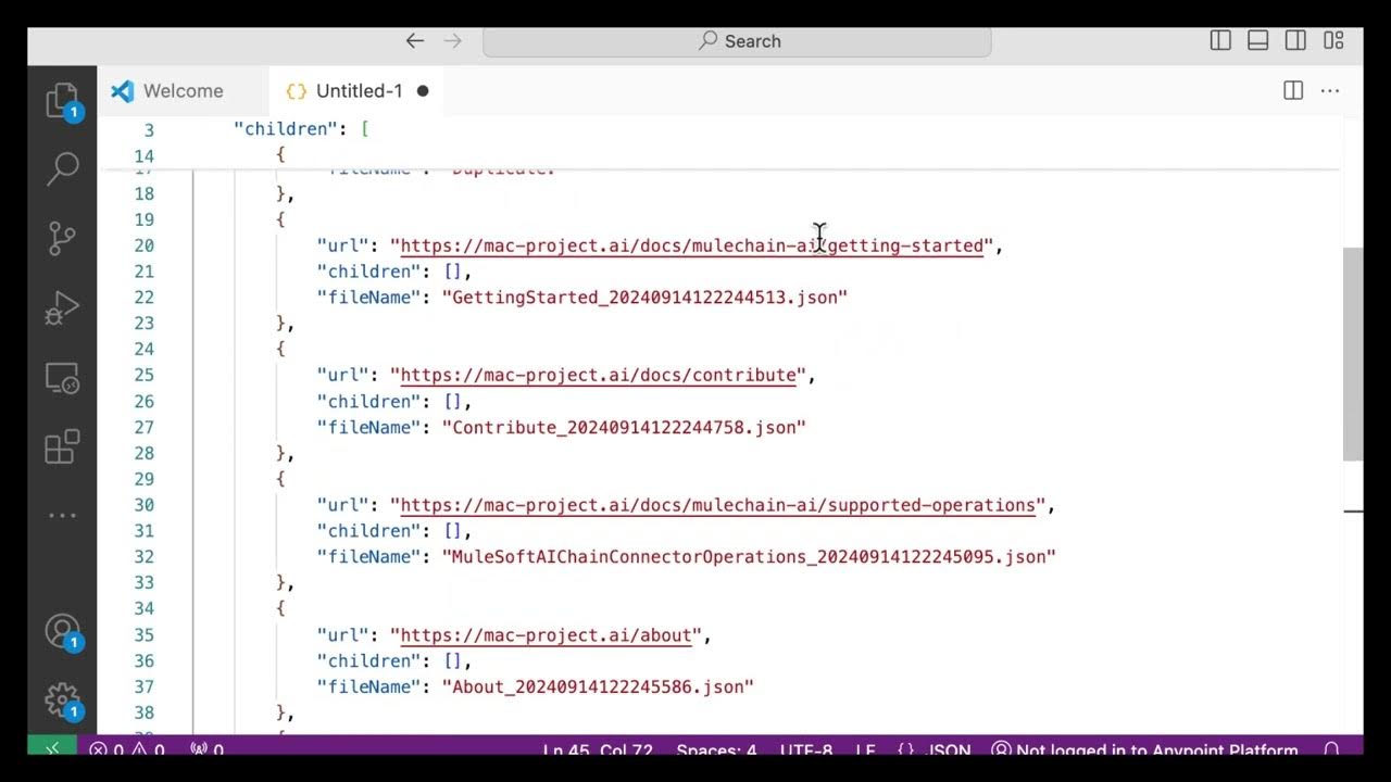 Getting started with MAC WebCrawler - YouTube