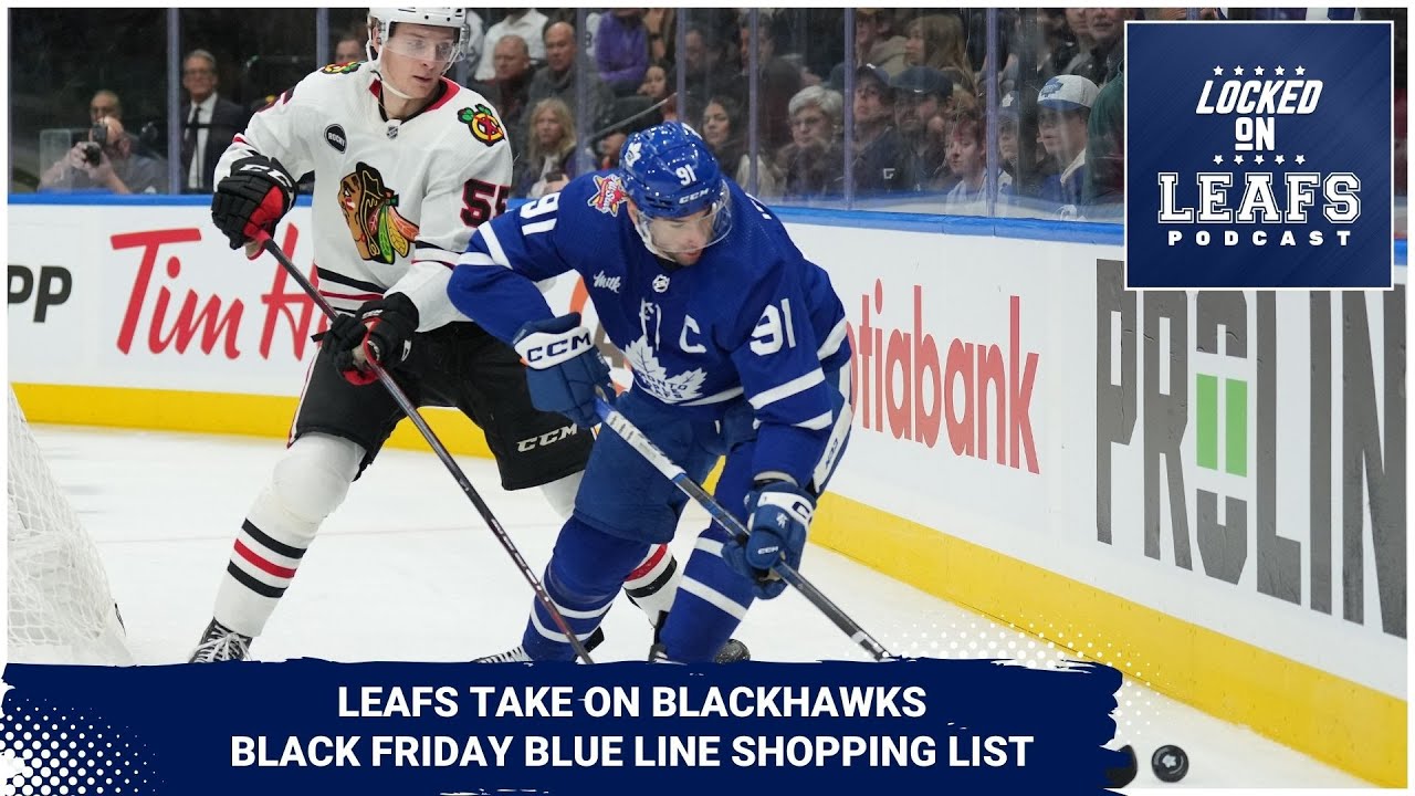 Toronto Maple Leafs return to action vs. Blackhawks, Black Friday ...