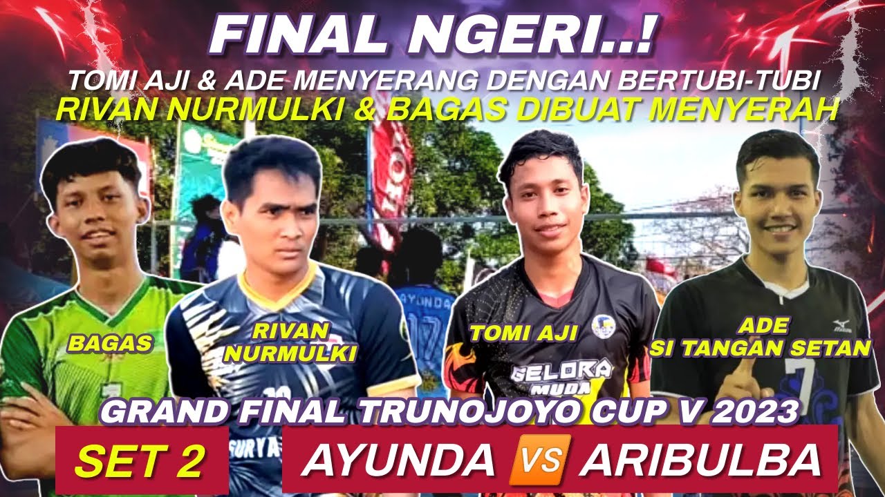 SET 2 | FINAL NGERI..! TOMI AJI, ADE BERTUBI-TUBI MENYERANG RIVAN ...