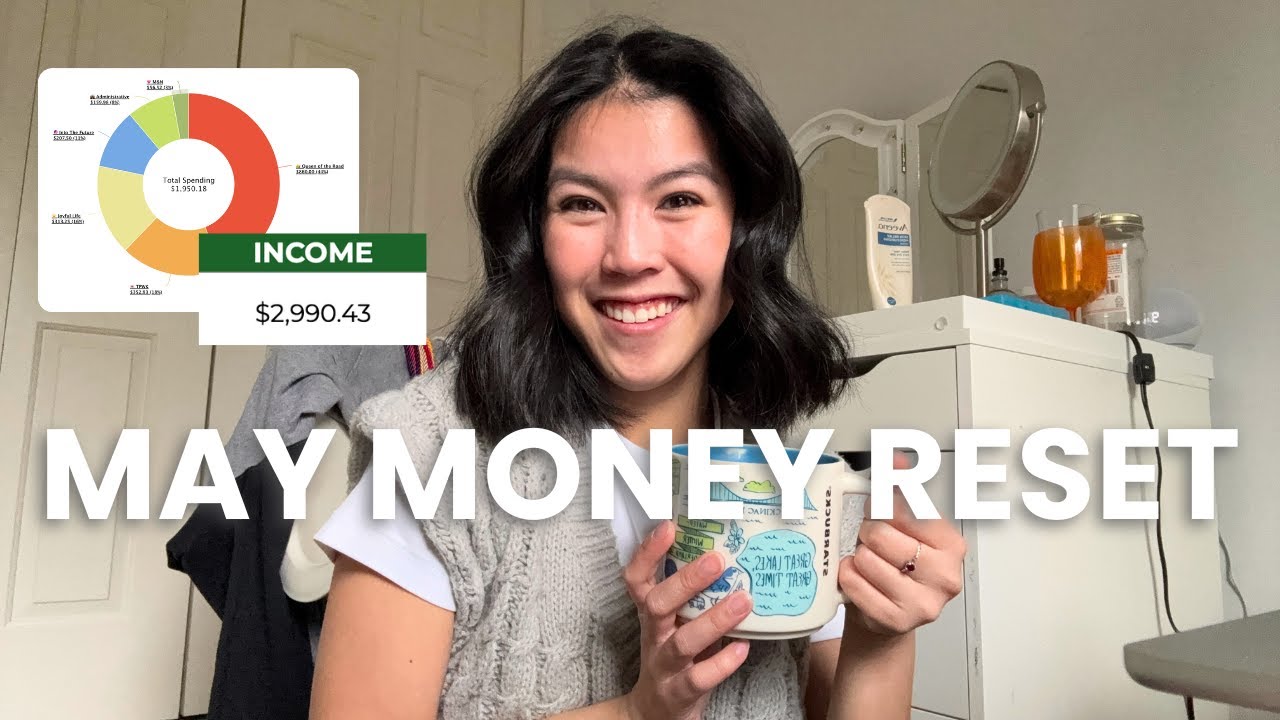 MAY MONEY RESET🌻 Emergency Fund, Roth IRA, Debt Payoff, Job Offer ...