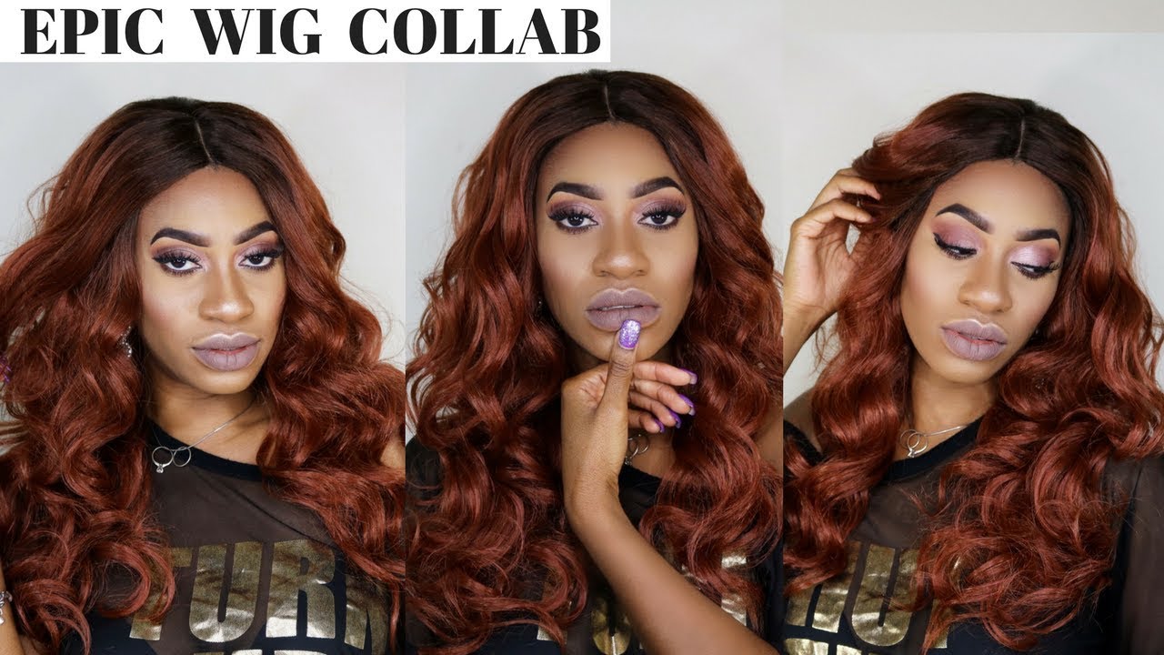 EPIC WIG COLLAB Mane Concept CHELSEA glueless lacefront Wig - YouTube
