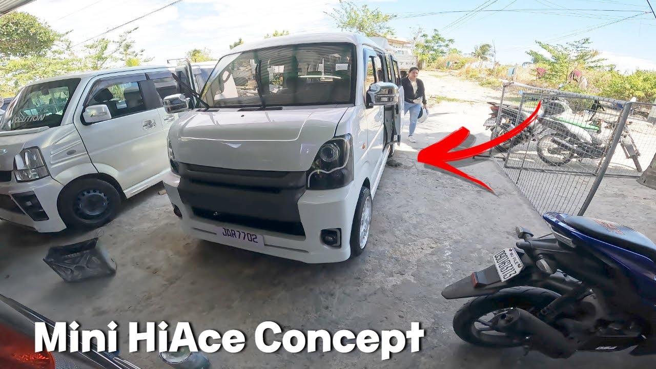 NAGPA BUILD MI UG MINI HIACE VAN CONCEPT | DA17V STRAIGHT MATIC TRANSMISSION | JSTYLE CONCEPTS ...