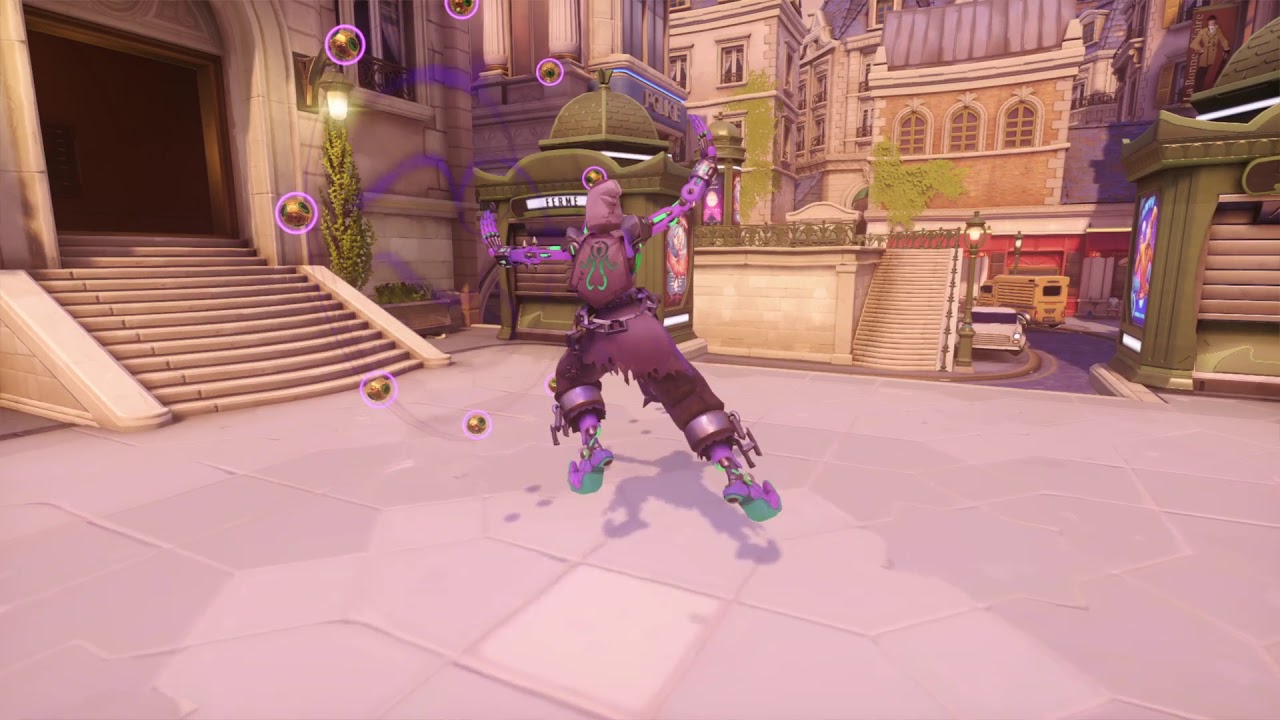 Zenyatta Dance Emote with Cultist Skin in-game (Halloween 2017)(PS4 ...