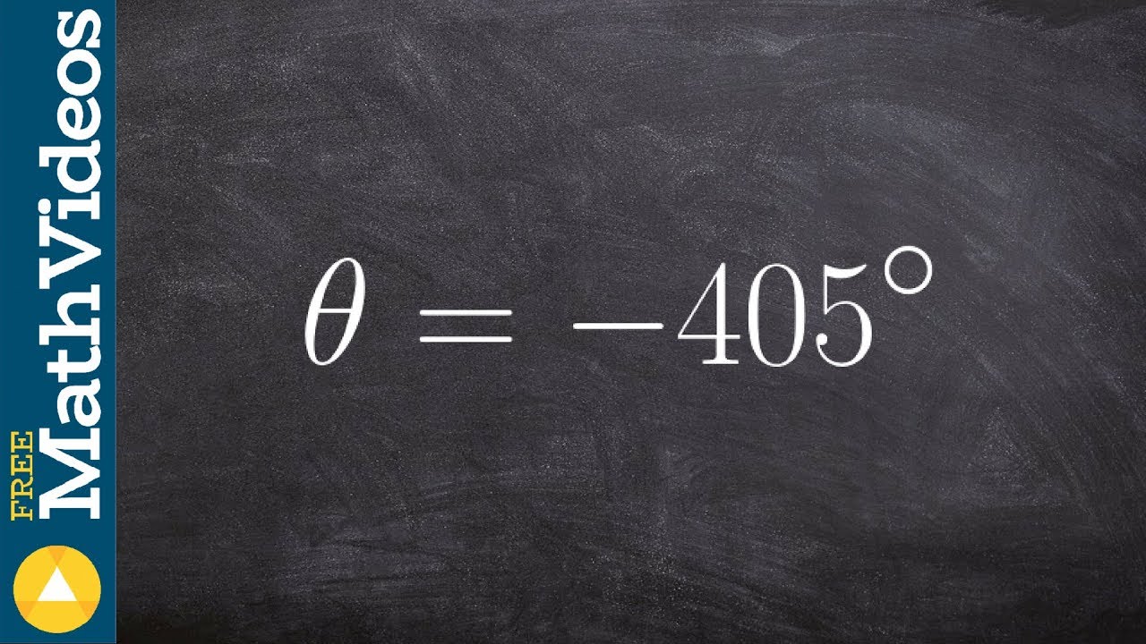 Evaluate for sine cosine and tangent using reference angles - YouTube
