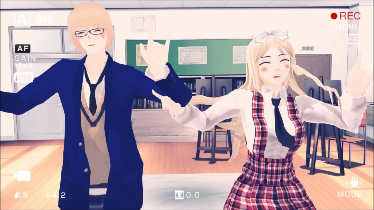 MMD APH - NIKO NIKO NII! [Gakuen!Nikolai and Natalya Arlovscy] - YouTube