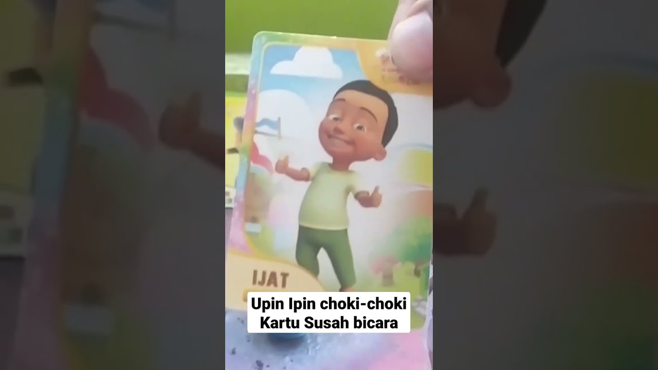 UPIN IPIN CHOKI-CHOKI GAMBAR LUCU SUSAH BICARA - YouTube