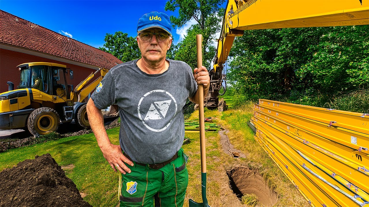 Ärger mit dem Radlader: Ein Tag voller Arbeit mit Platzwart Udo Tesch ...