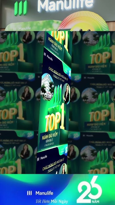 Manulife đứng TOP1 kênh đại lý NGÀNH BẢO HIỂM 5 tháng đầu năm 2025 #vanbaohiem #manulife #bhnt# ...