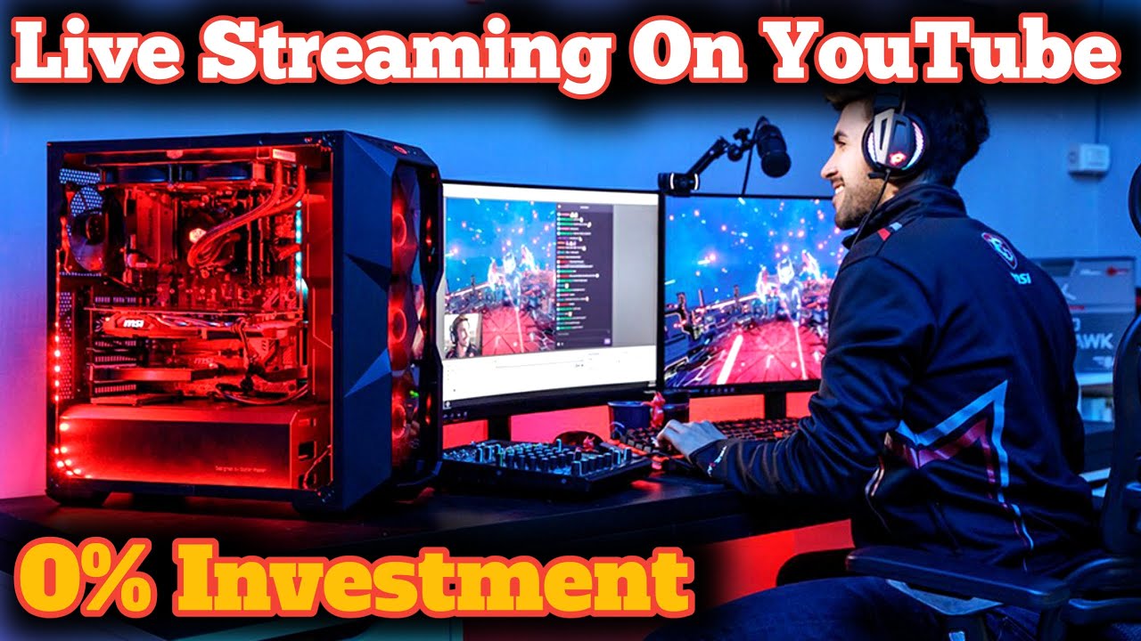 How To Live Stream On YouTube From Pc Without 1k Subscribe? LIVE Stream ...