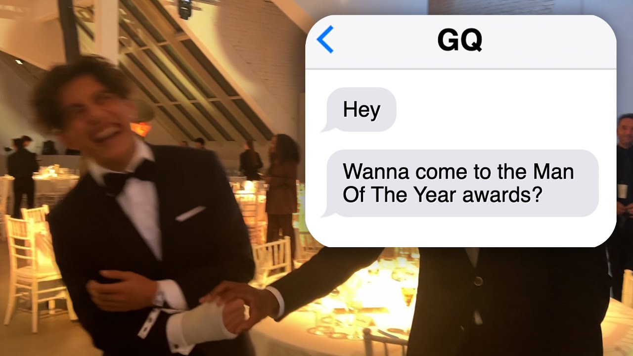 what its REALLY like at GQ's Man Of The Year awards - YouTube
