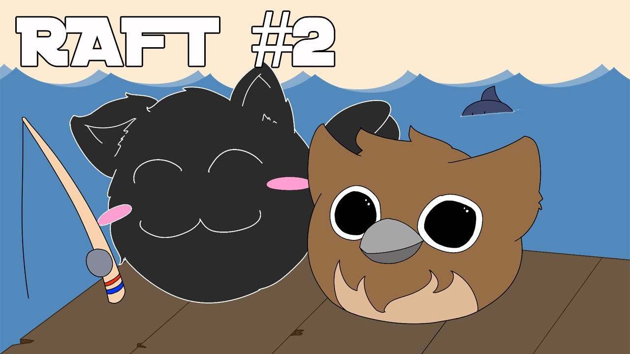 Raft Gameplay #2 - Shark feeding~ - YouTube