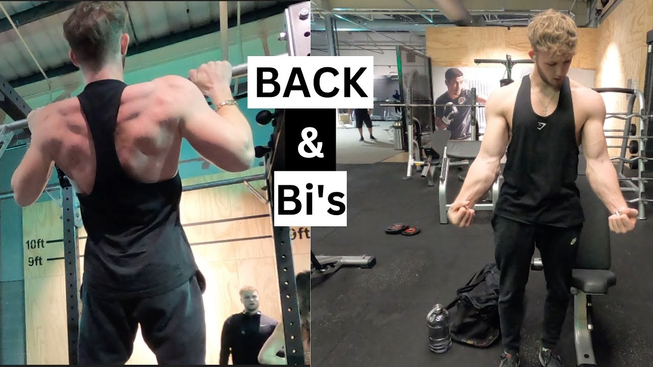 Walkthrough our Back & Bicep workout! - YouTube