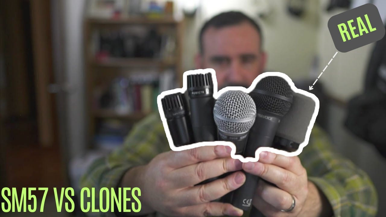 Shure SM57 Vs. Clones and Rip Offs for Spoken Word: PDMIC78, SL 75C ...