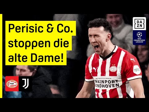 PSV Eindhoven - Juventus Turin | UEFA Champions League | DAZN Highlights