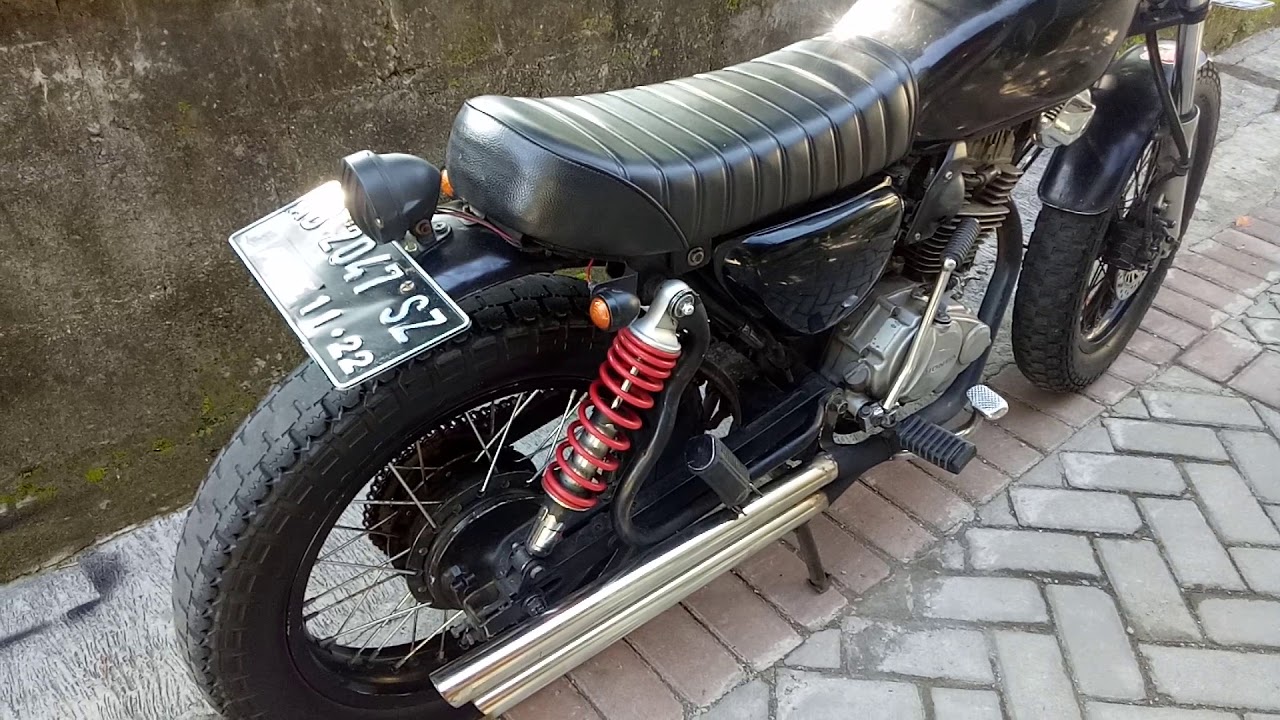 Japstyle Megapro Knalpot Cawang double free flow - YouTube