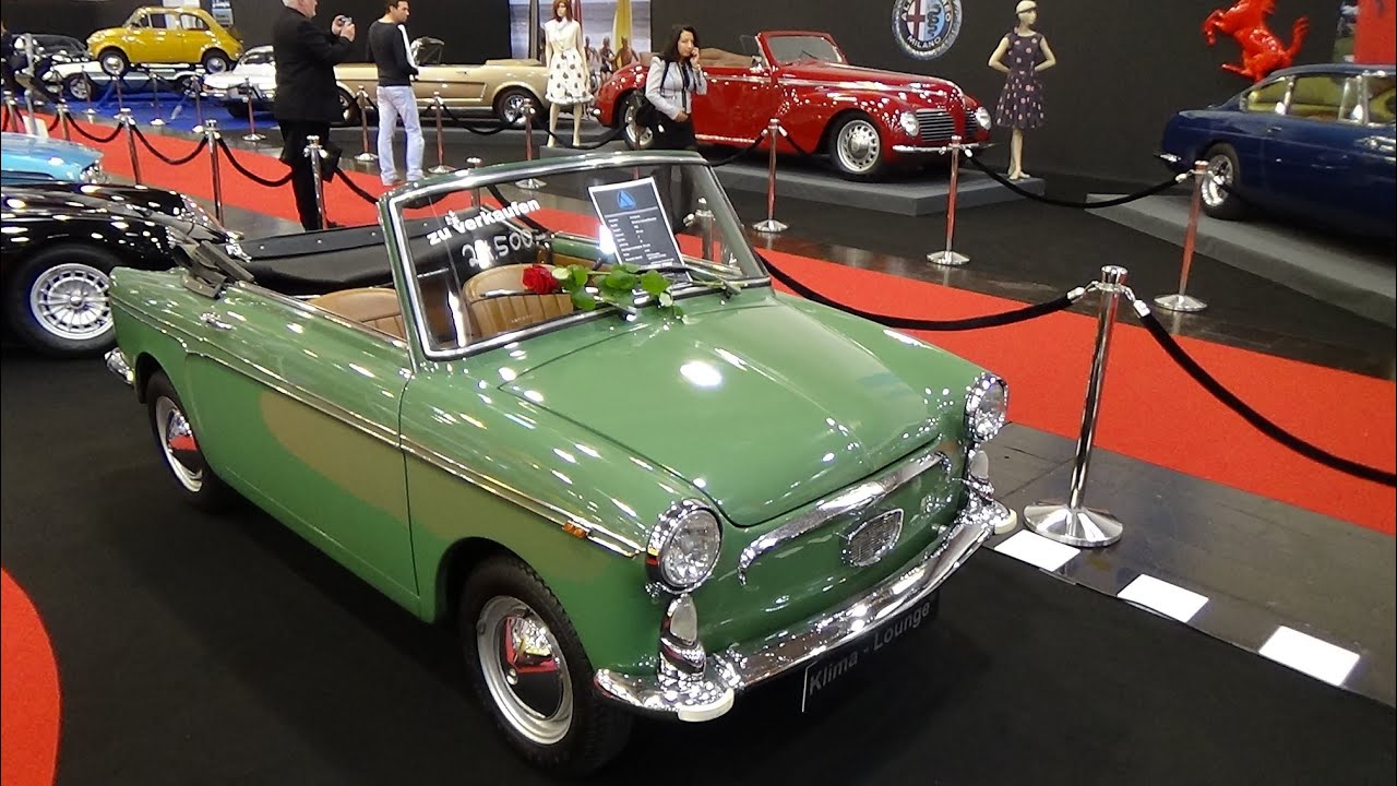 1966, Autobianchi Bianchina Cabriolet-Roadster - Auto Show Essen 2014 ...