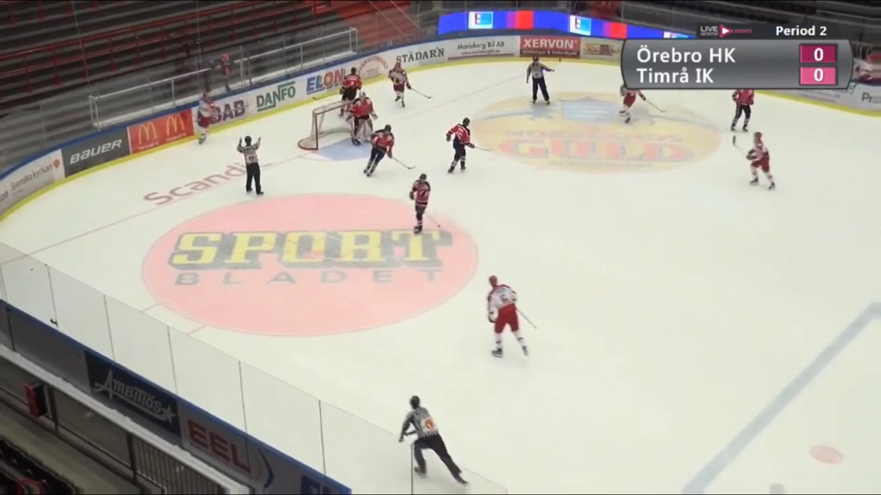Filip Hållander 1G vs Örebro Feb 5 2017 - YouTube