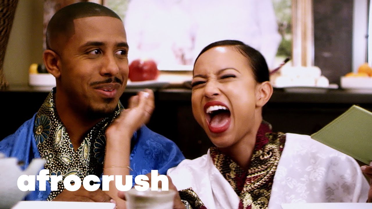 His loud family meets her reserved family | Karrueche & Marques Houston ...