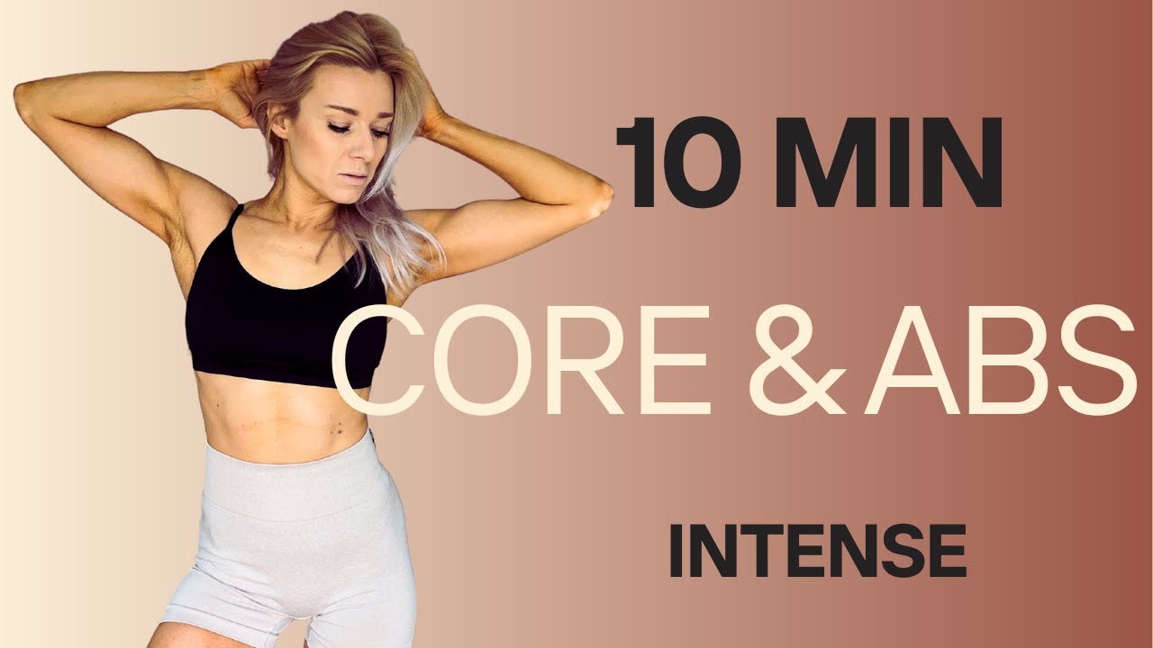 10 min Summer Abs & Deep Core Workout | Slim Waist | No Equipments ...
