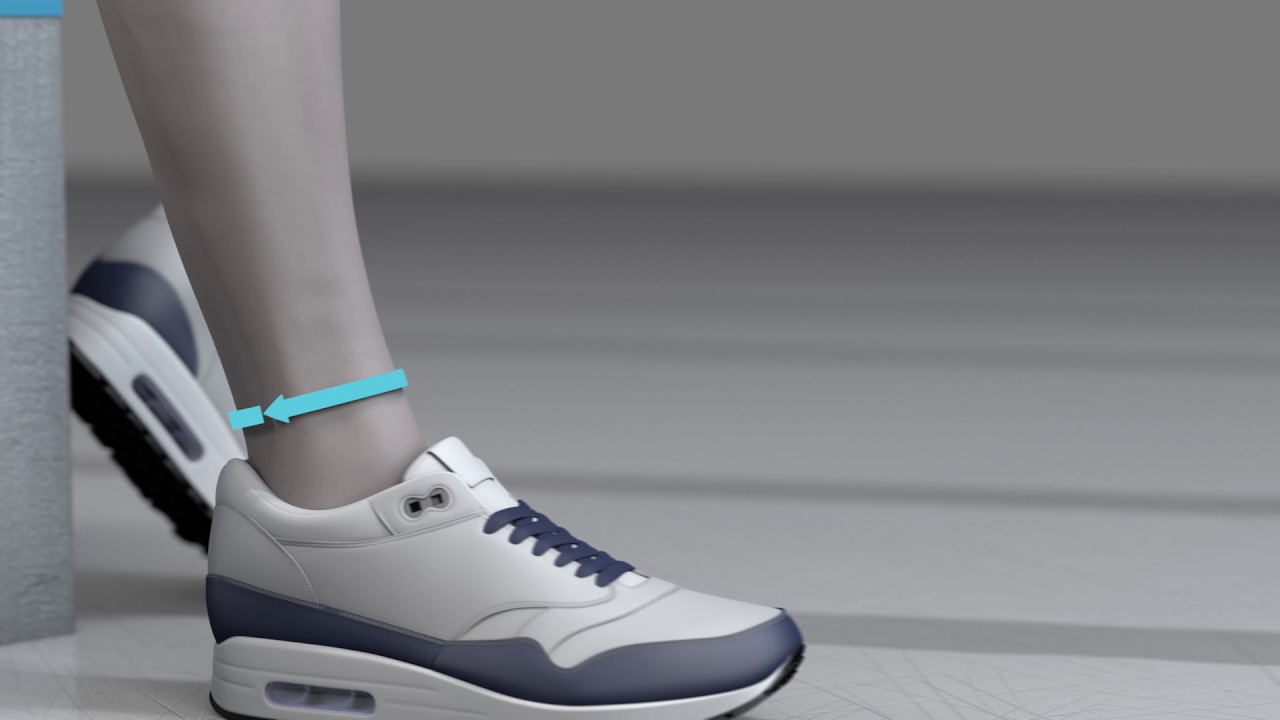 Sports Ankle Support Sizing Video - Inches - YouTube