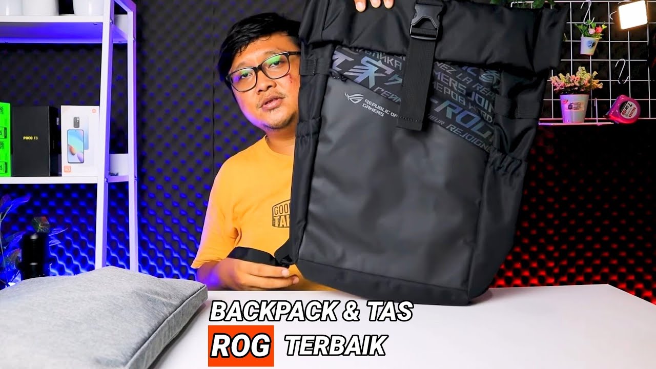 UNBOXING BACKPACK ROG DAN TAS ROG 2022 - YouTube