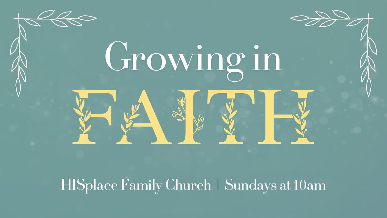 Act in Faith | Growing in Faith | Doug Bartsch - YouTube