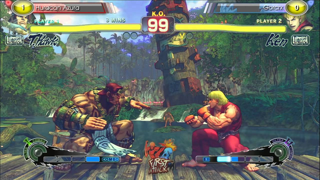First Attack PR 2015 - USF4 Semis - Huracan Azura (T. Hawk) vs Gorcrx ...
