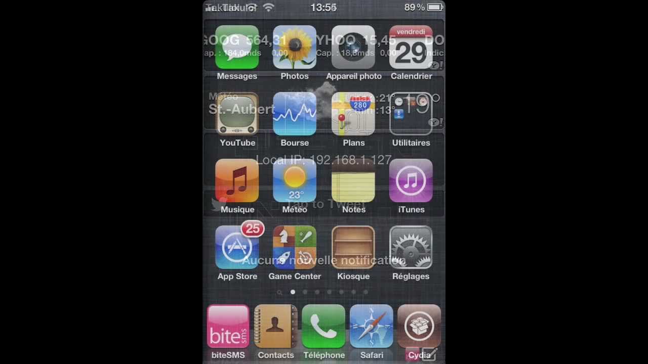 TOP 5 des applications Cydia - YouTube