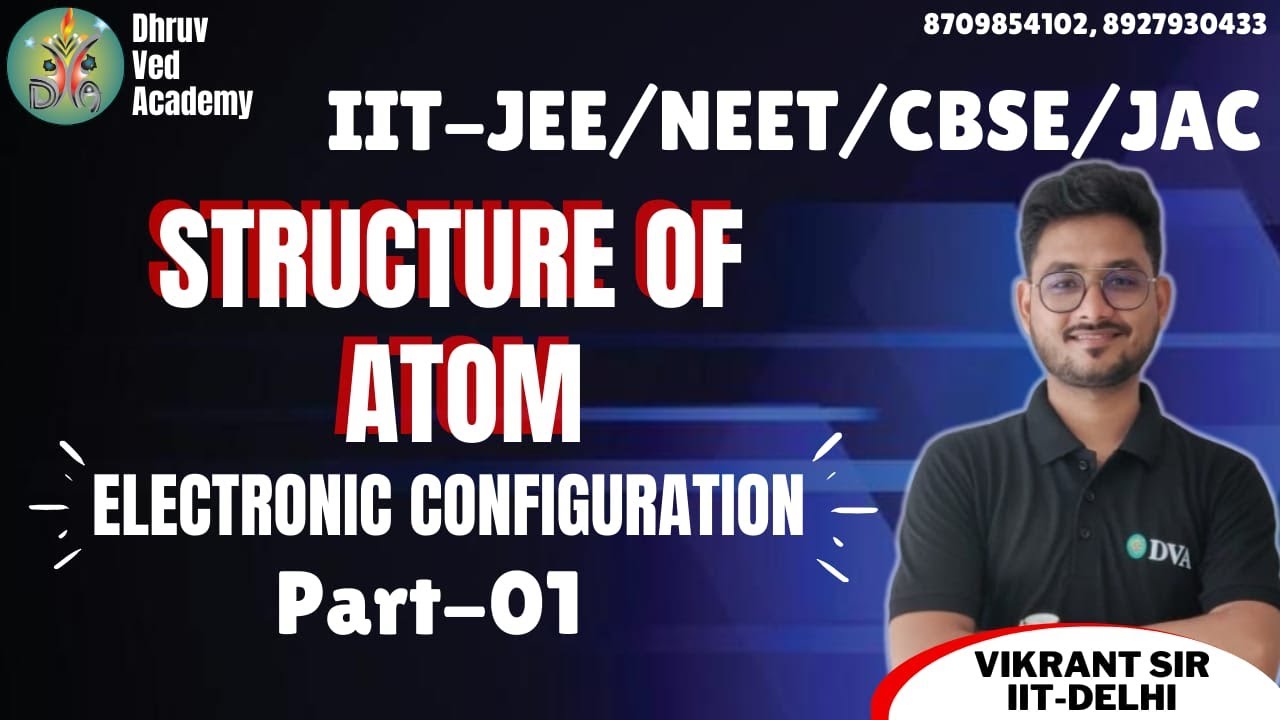 STRUCTURE OF ATOM (L-07) | ELECTRONIC CONFIGURATION (PART-01) | - YouTube