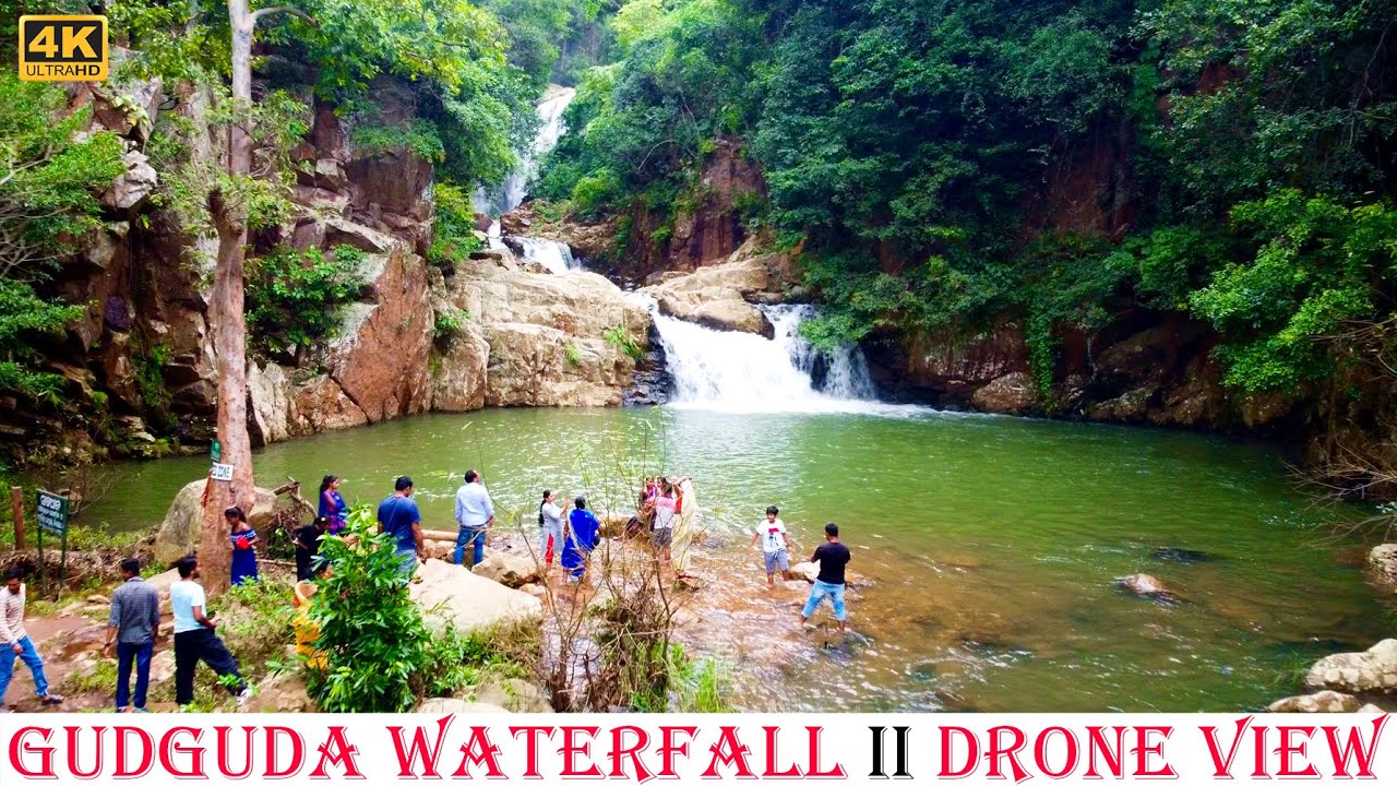 ଗୁଦଗୁଦା ଜଳପ୍ରପାତ || Gudguda Waterfall || DRONE VIEW || 4K || Exploring ...