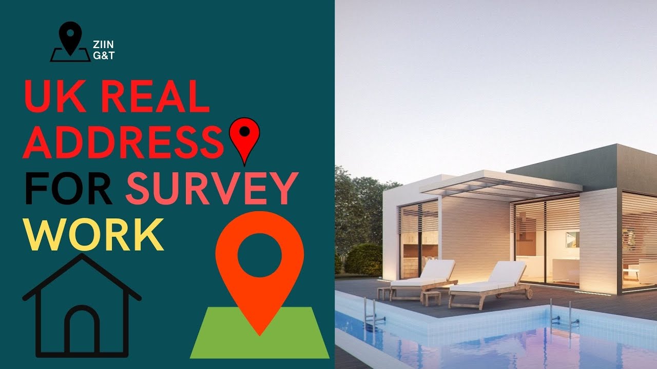 how to find uk real address for survey|| UK real address for survey ...