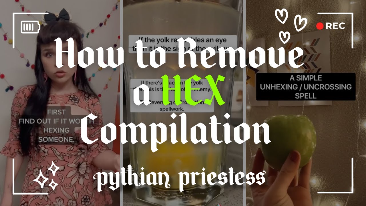 Hex Removal Witchcraft Compilation | Pythian Priestess - YouTube