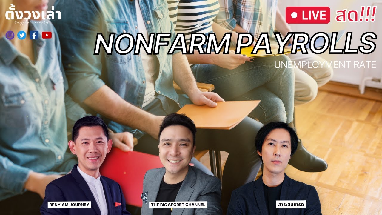 Liveสด!! การประกาศ Nonfarm Payrolls - YouTube