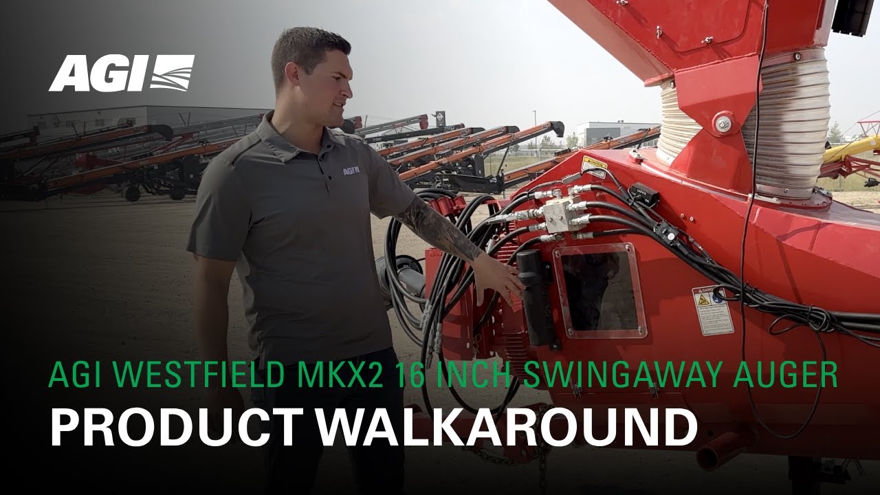 AGI Westfield MKX2 16 inch Swingaway Auger | Product Walkaround - YouTube