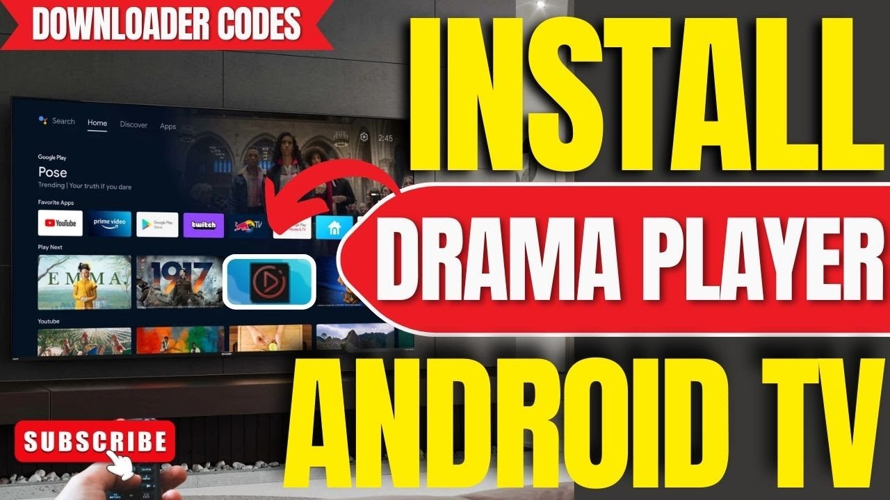 How To Install Drama Player App on ANY Android TV, TV Box or Google TV ...
