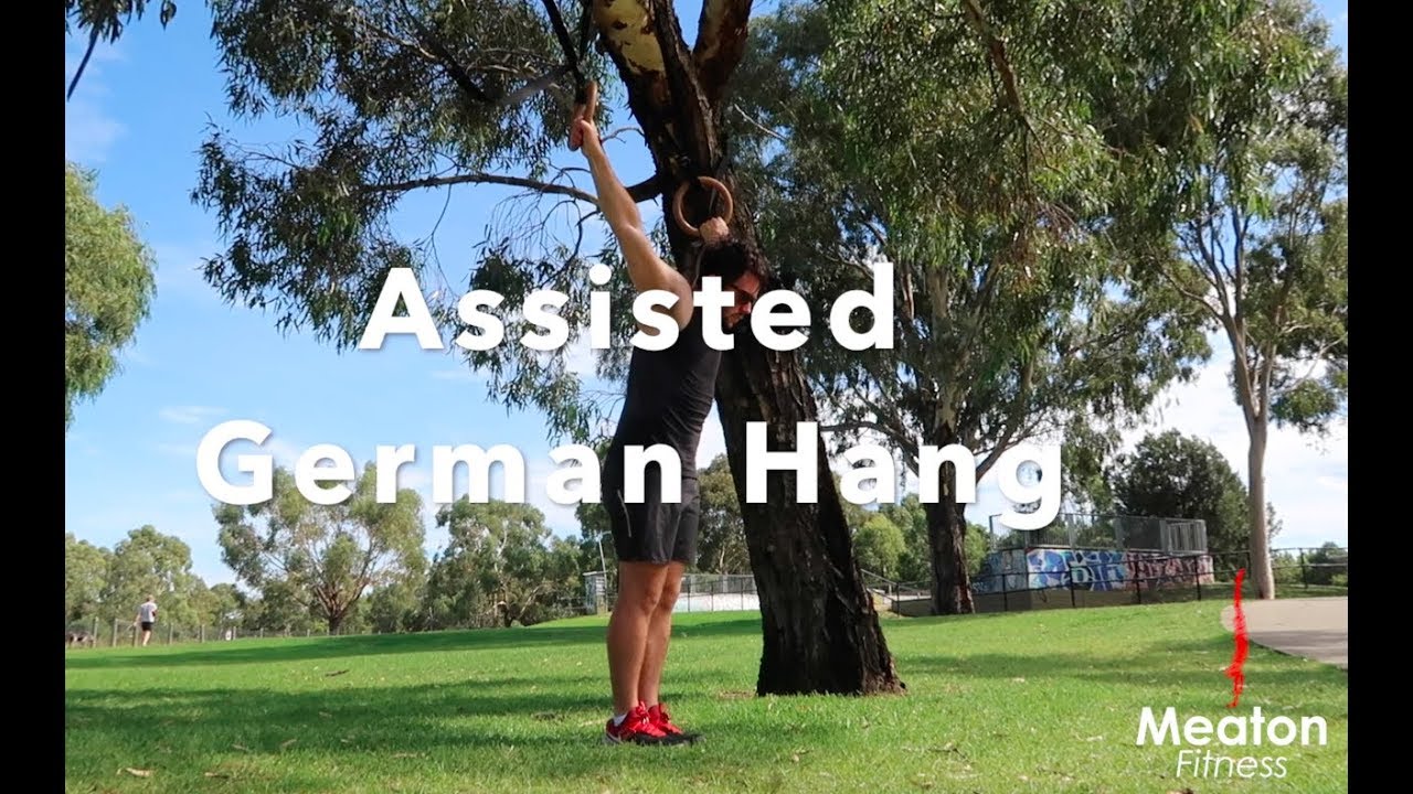 Assisted German Hang - YouTube