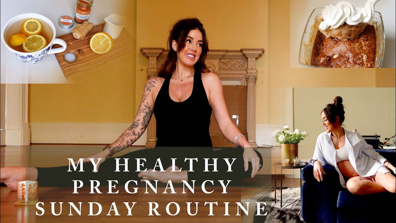 MY HEALTHY PREGNANCY SUNDAY MORNING ROUTINE - YouTube