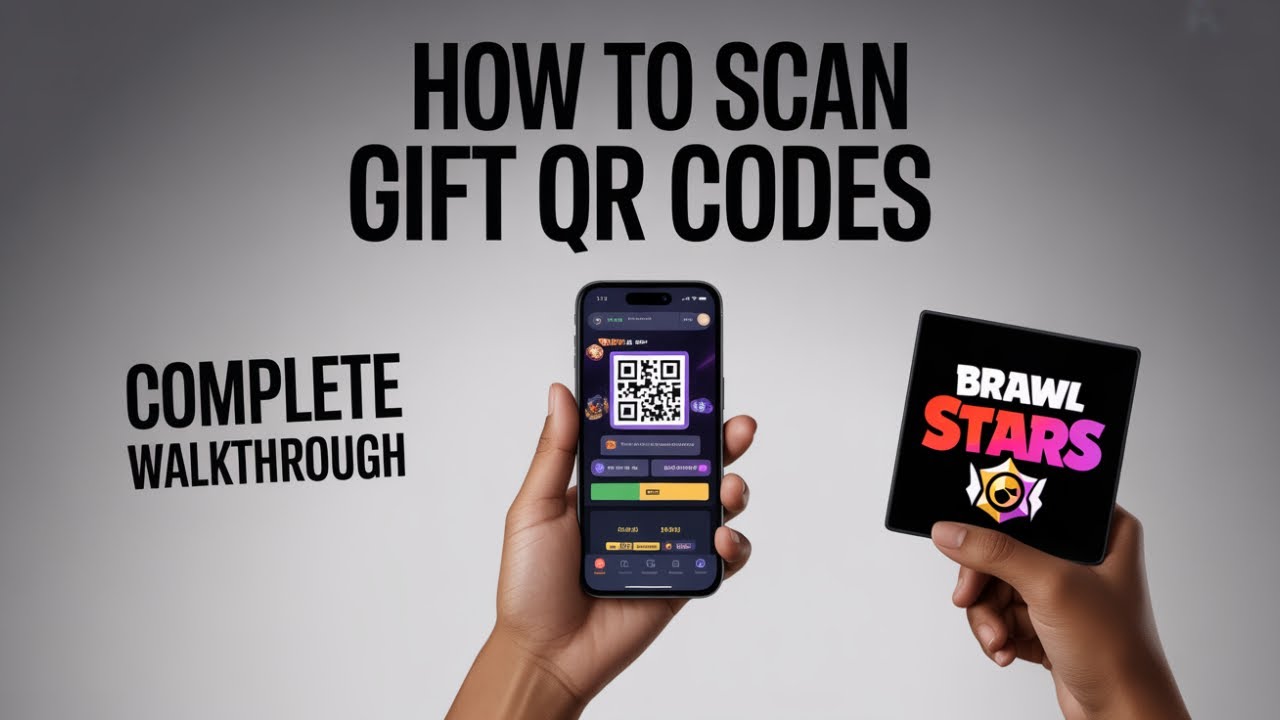 How to Scan Gift QR Codes in Brawl Stars – Complete Walkthrough - YouTube
